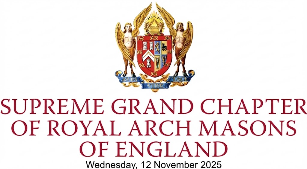 Supreme Grand Chapter on Wednesday 12 November 2025, - Martin Faulks